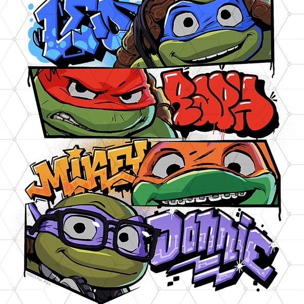 Ninja Turtles 2023 - Etsy