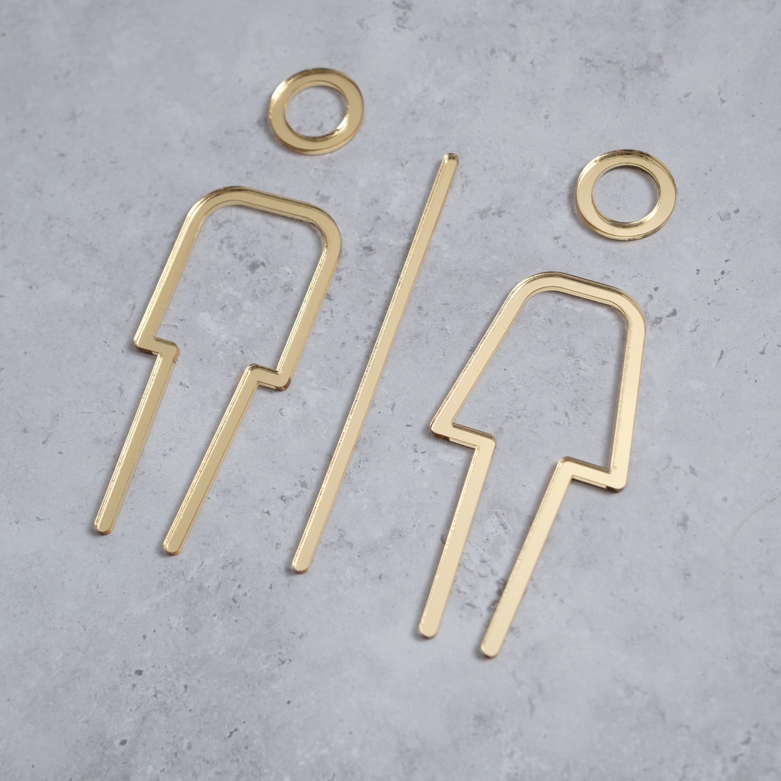 Toilet Sign, Restroom Door Sign, Toilet Door Sign, WC Signs, Restroom ...