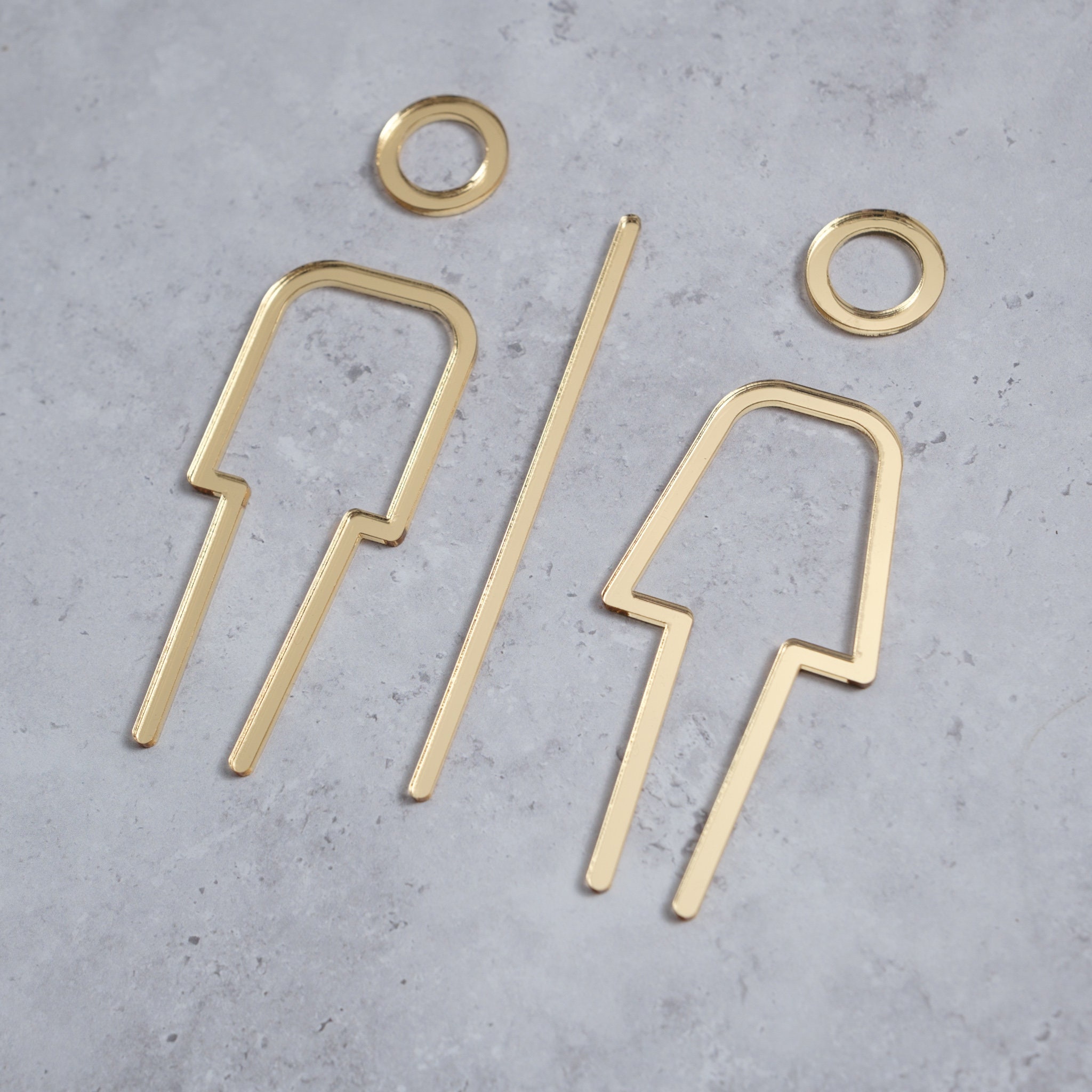 Toilet Sign, Restroom Door Sign, Toilet Door Sign, WC Signs, Restroom ...