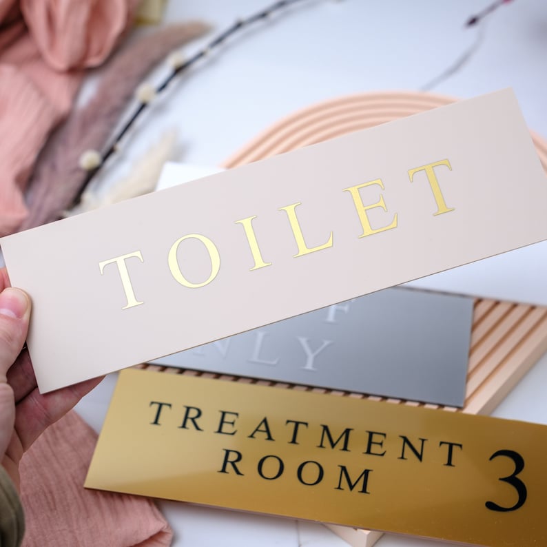 Custom Door Business Signage Salon Door Sign, Business Sign, Tanning ...