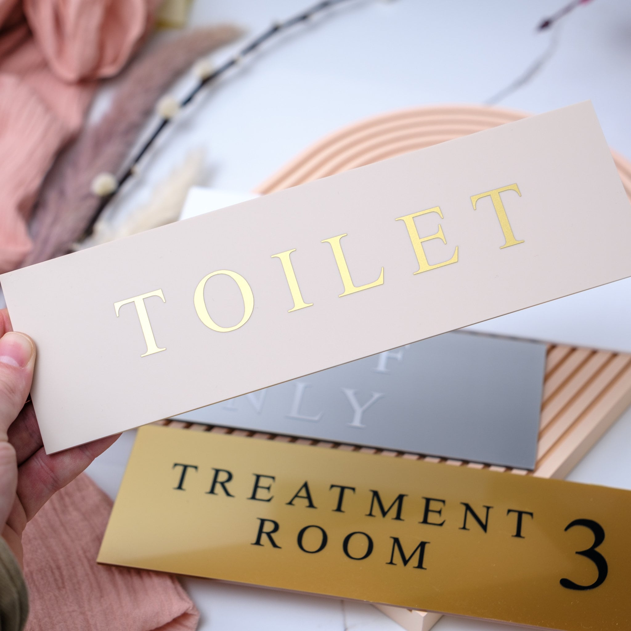 Custom Door Business Signage Salon Door Sign, Business Sign, Tanning ...