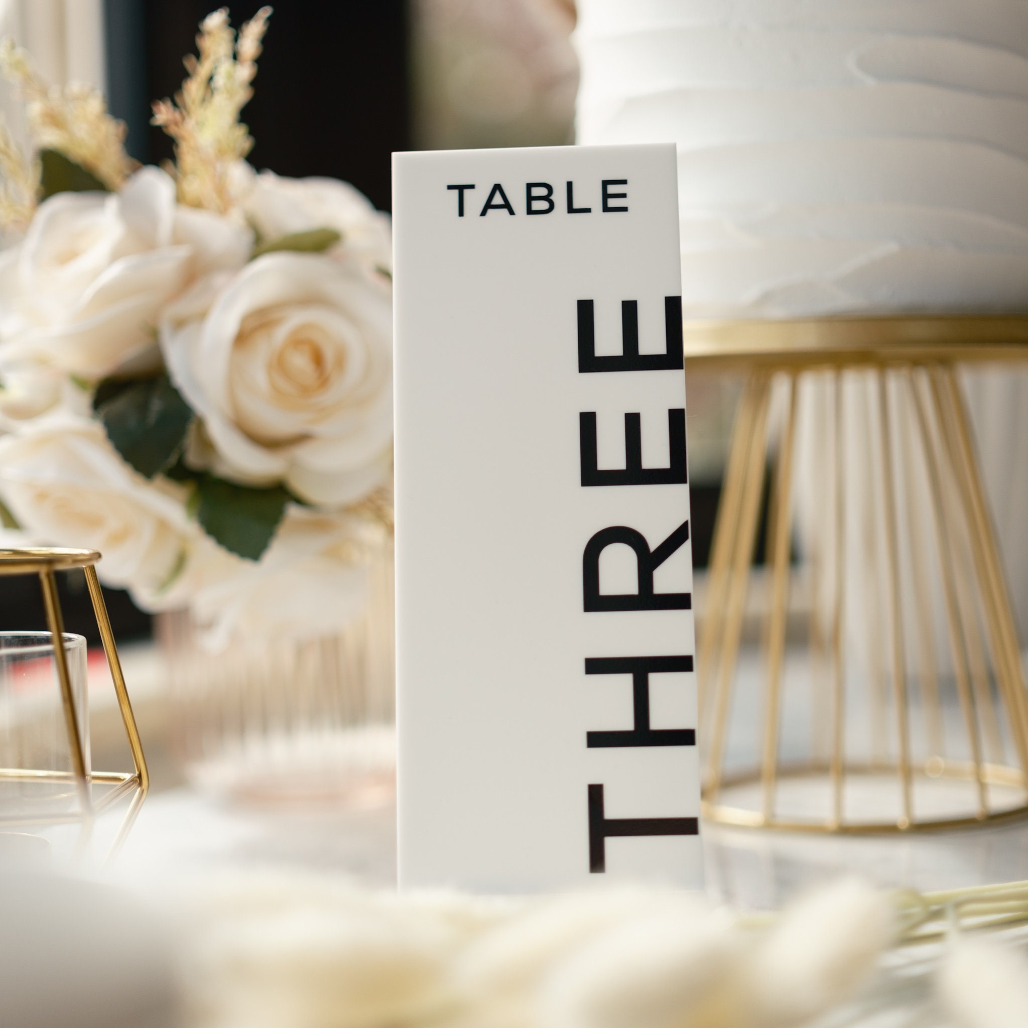 Event Decor, Table Numbers, Cafe Table Numbers, Wedding Table Numbers ...