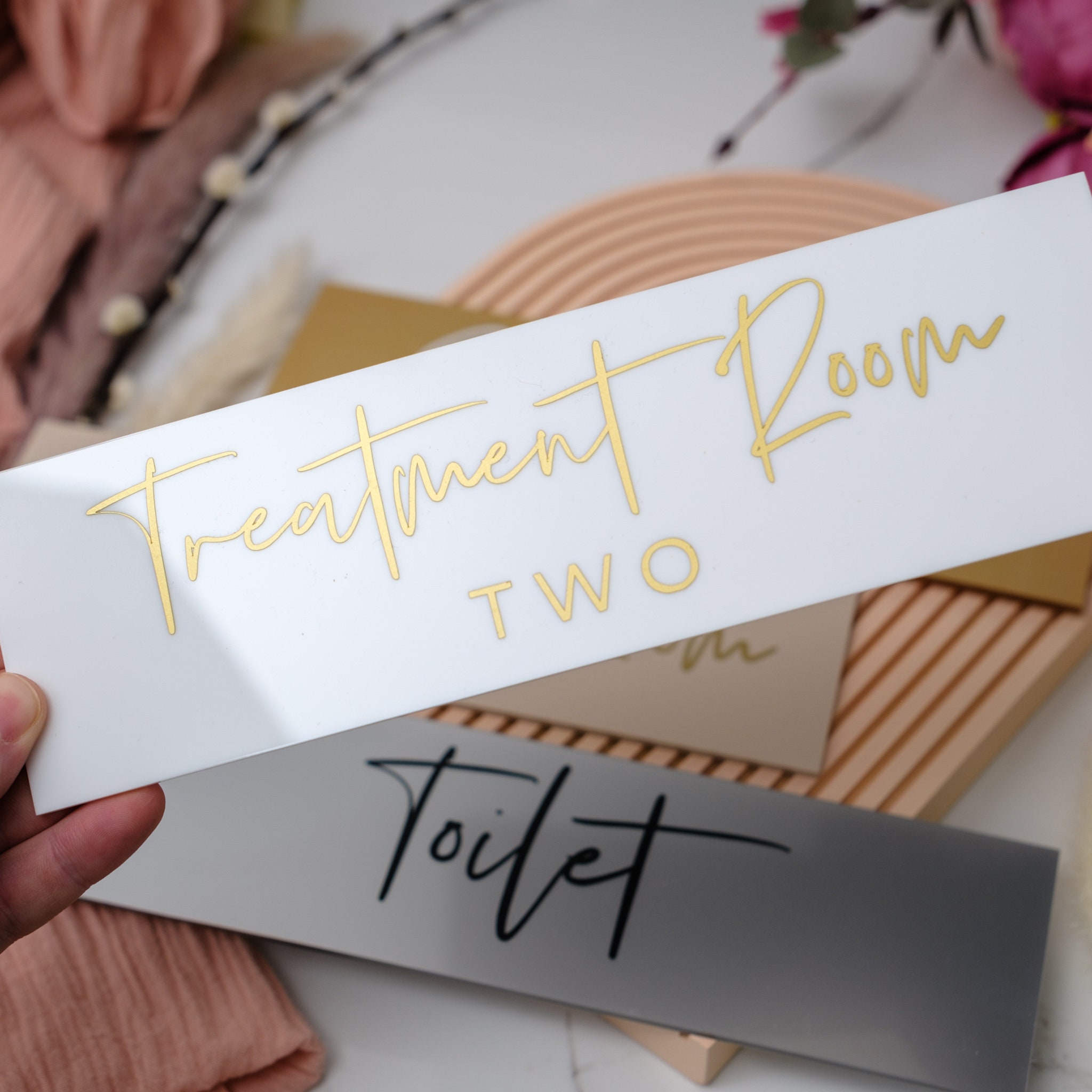 Salon Door Sign, Personalised Business Sign, Salon Signage, Tanning ...