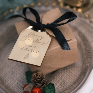 Personalised Luxury Corporate Gift Ideas Christmas Tags Christmas ...