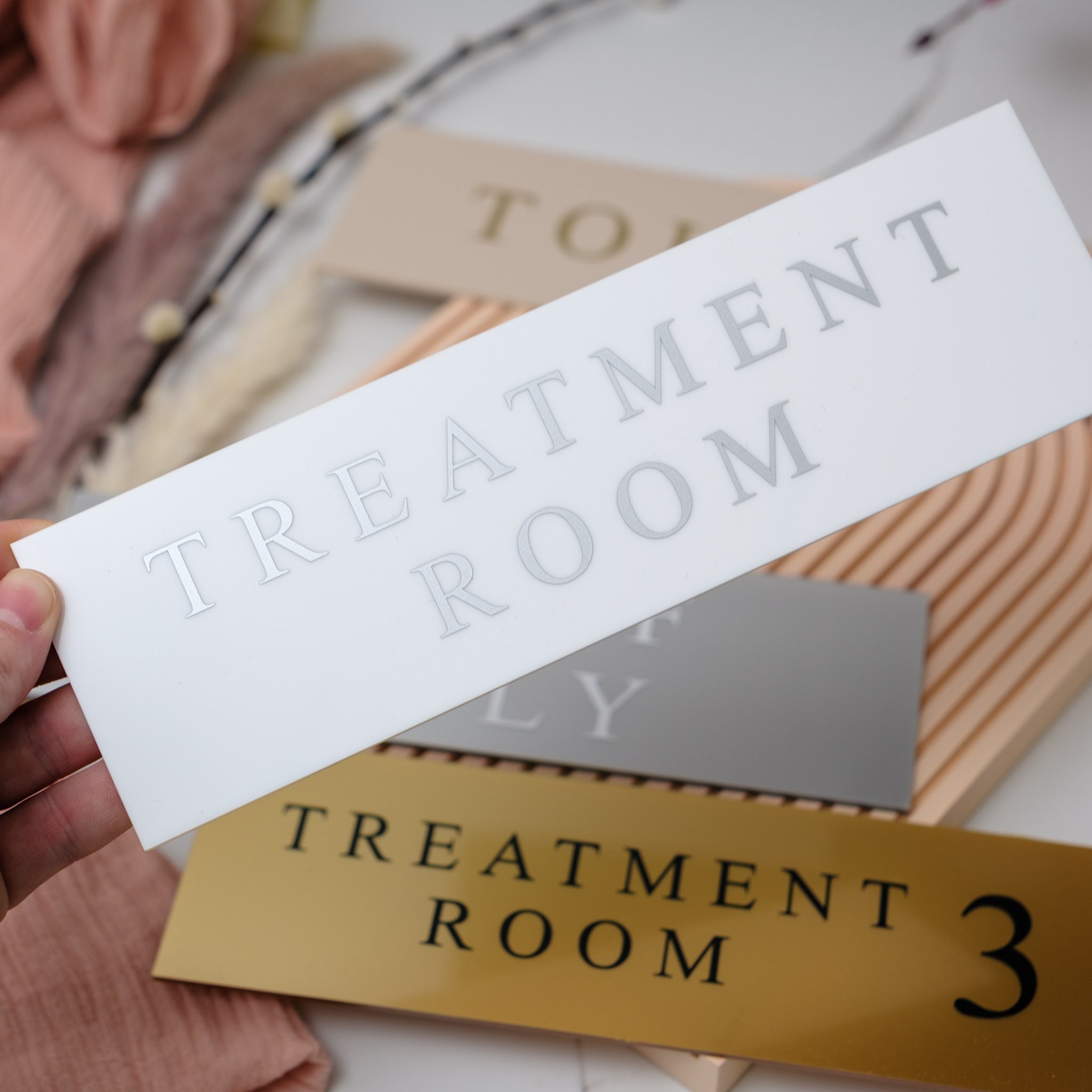 Custom Door Business Signage Salon Door Sign, Business Sign, Tanning ...