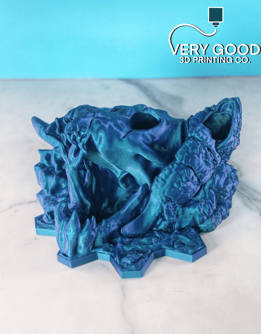 Fallout Deathclaw Skull Dice Tower STL & 3MF Files for 3D Printing - Etsy