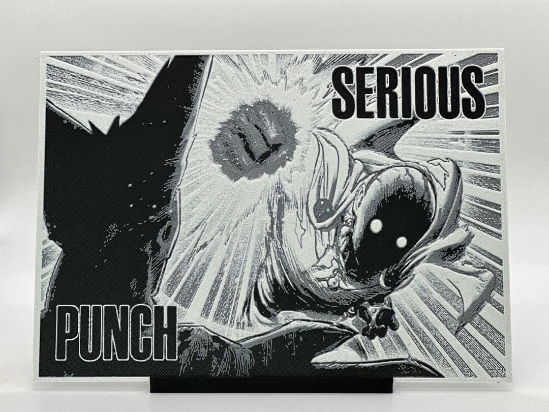 3D Printed Manga Panel 3D Printed Anime Panel Manga Decor - Etsy