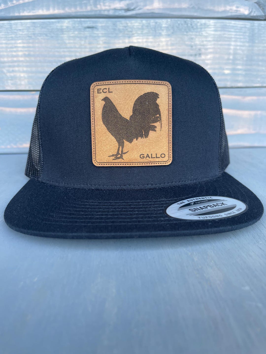 Gallo Leather Patch Trucker Hat YP Classics - Etsy