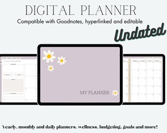 Cute Colorful Undated Digital Planner Budget Savings Tracker - Etsy