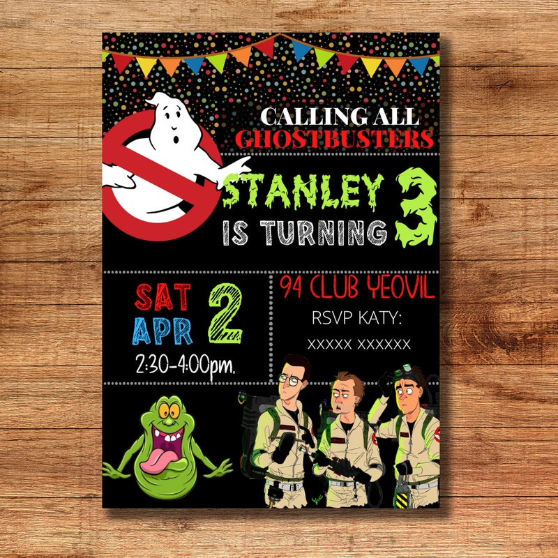 Ghostbusters Party - Etsy
