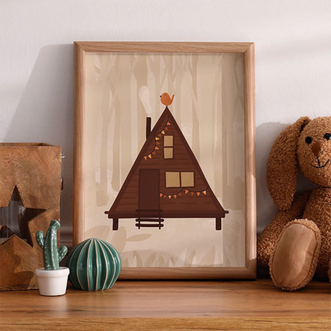 Cabin Poster - Etsy