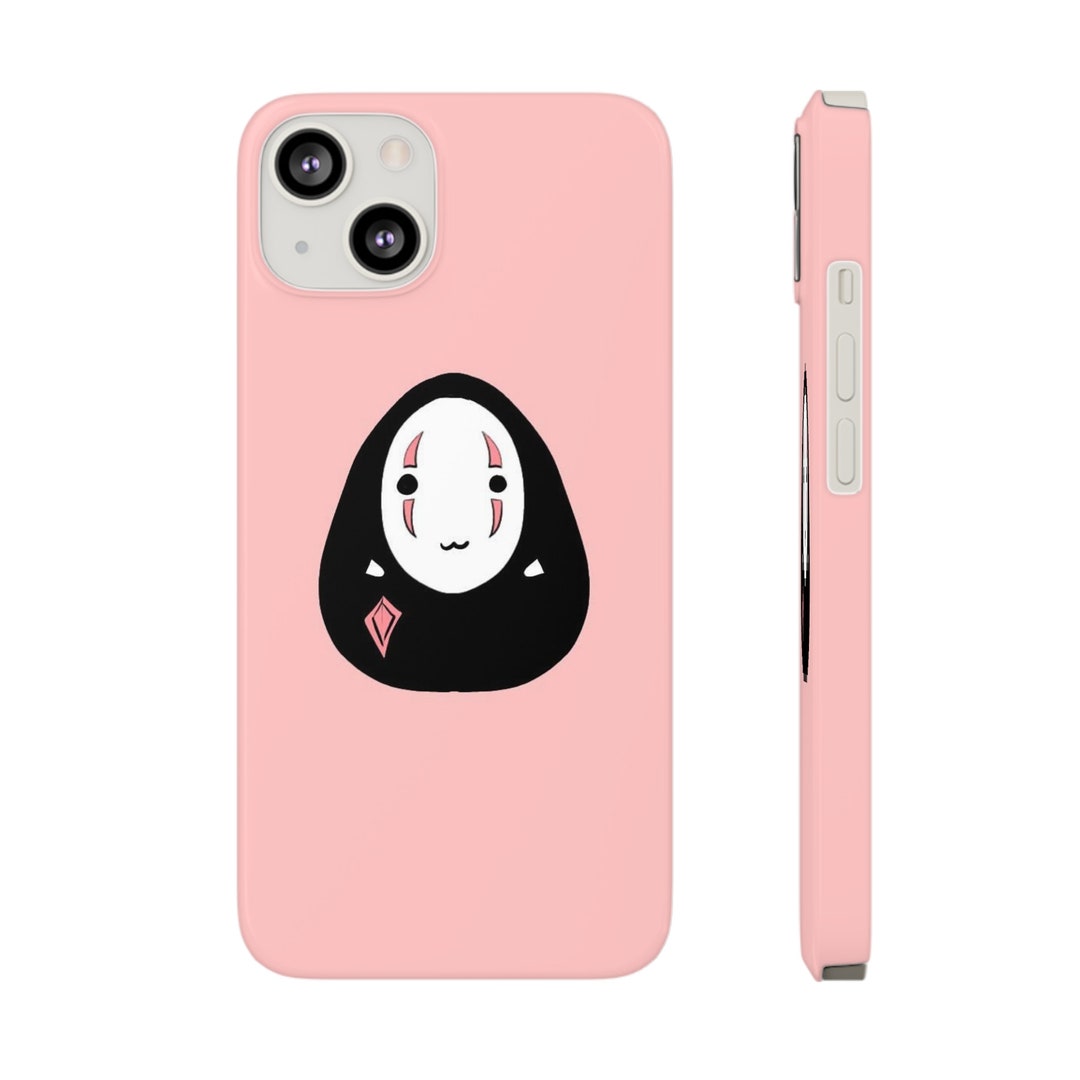 No Face Anime Spirited Away Anime Slim Phone Cases Etsy