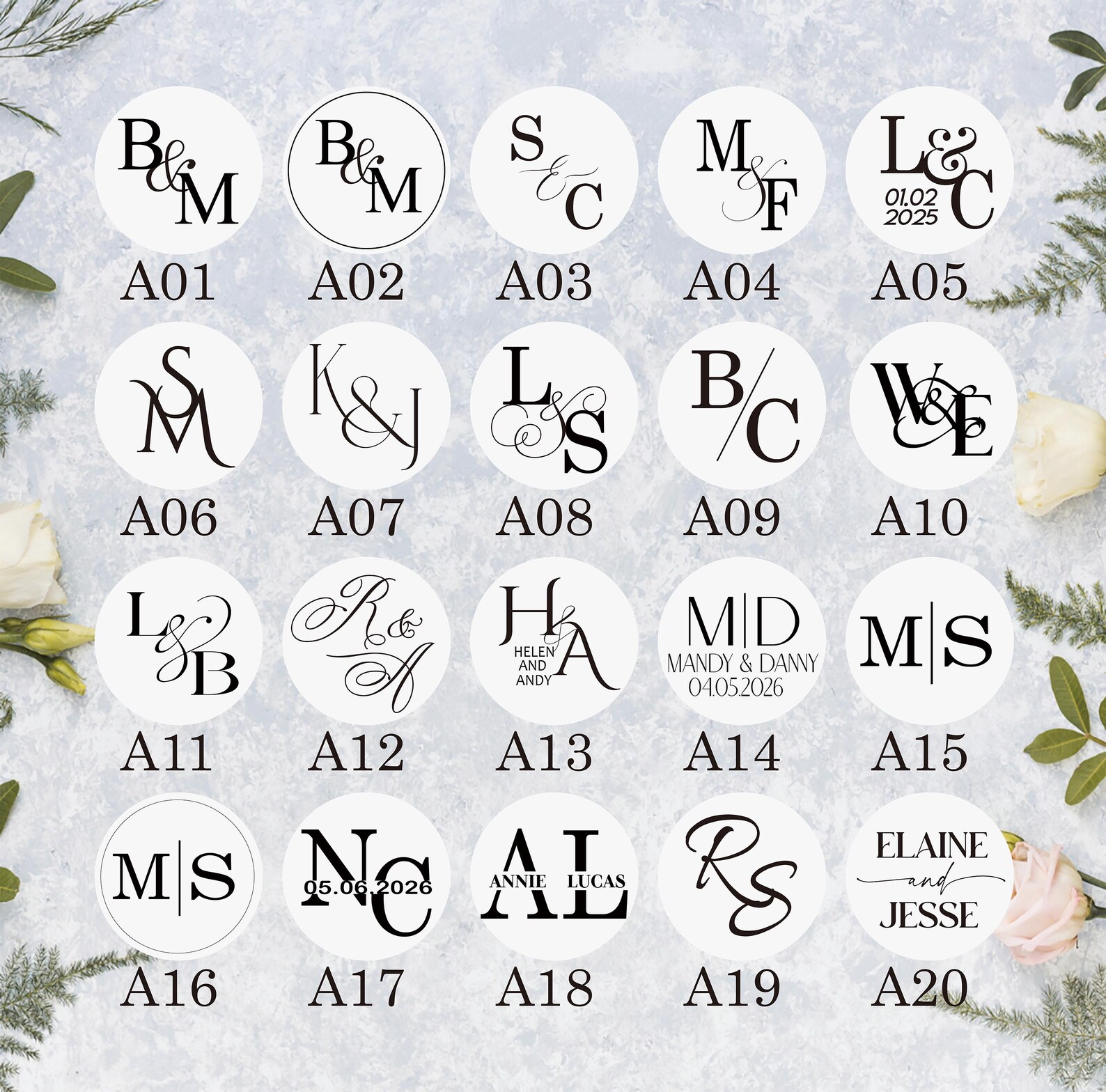 Monogram Embosser-personalized Embosser-wedding Embosser-custom ...