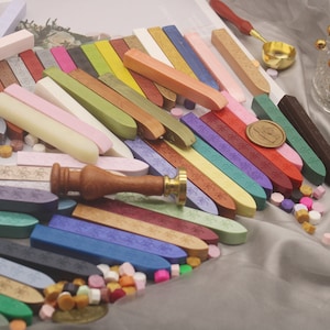 40 Colors Sealing Wax Stick for Envelope Invitation Gift Box ,wax Seal ...