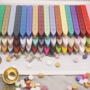 40 Colors Sealing Wax Stick for Envelope Invitation Gift Box ,wax Seal ...
