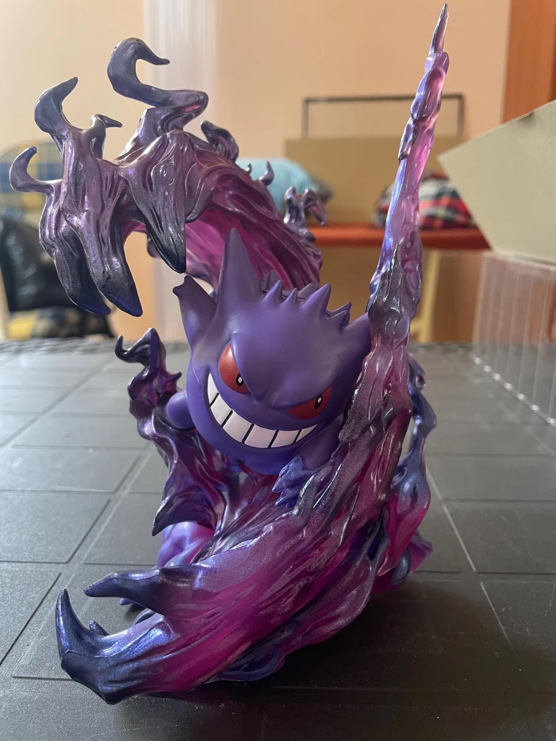Pokemon Gengar Ghost Claw Action Figure Game Statue - Etsy