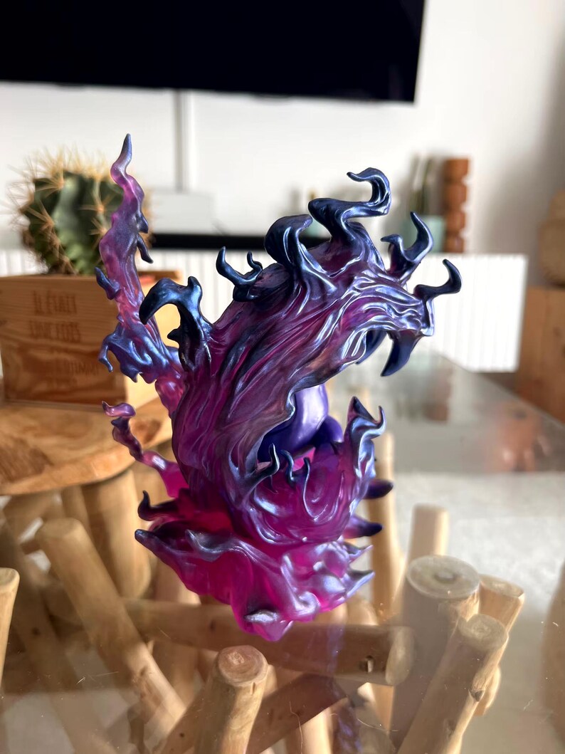 Pokemon Gengar Ghost Claw Action Figure Game Statue - Etsy