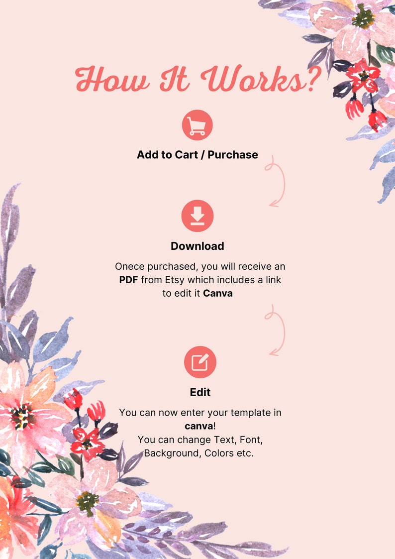 Printable Business Card Template, Business Card Canva, QR Code, DIY Editable Template - Etsy