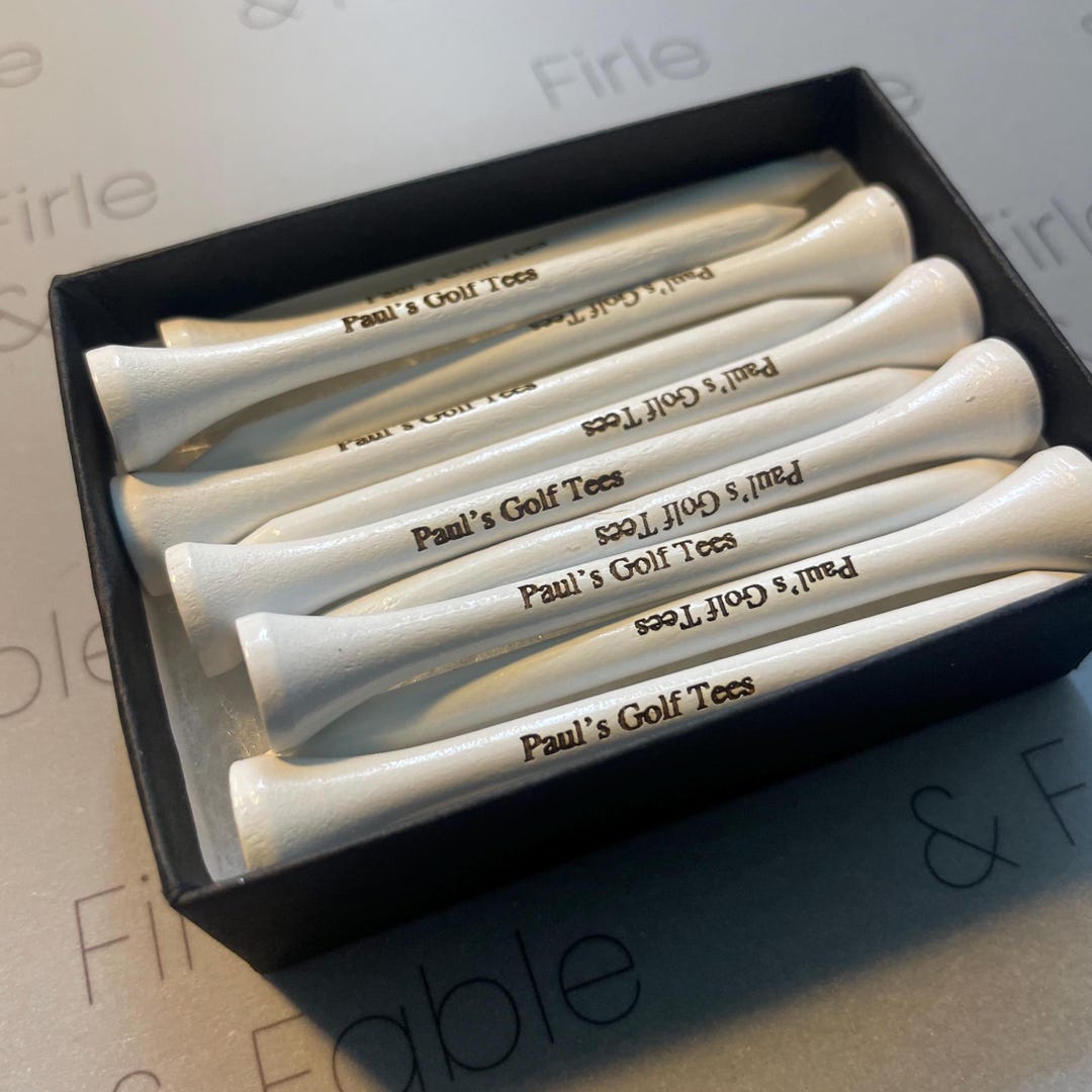Personalised Engraved Golf Tees, Golf Gift for Groomsman, Best Man Golf ...