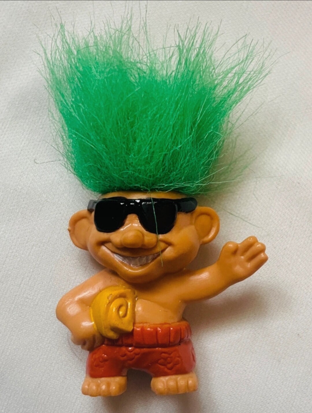 Vintage Weetos Lucky Troll Pencil Topper Beach / Holiday. Lifeguard ...