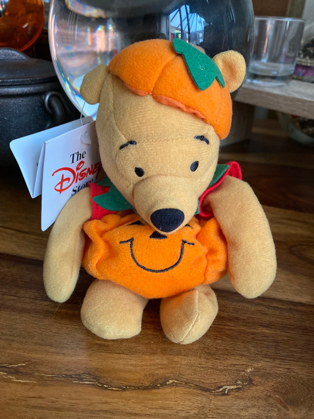 Pumpkin Pooh Halloween Winnie the Pooh Disney Store - Etsy