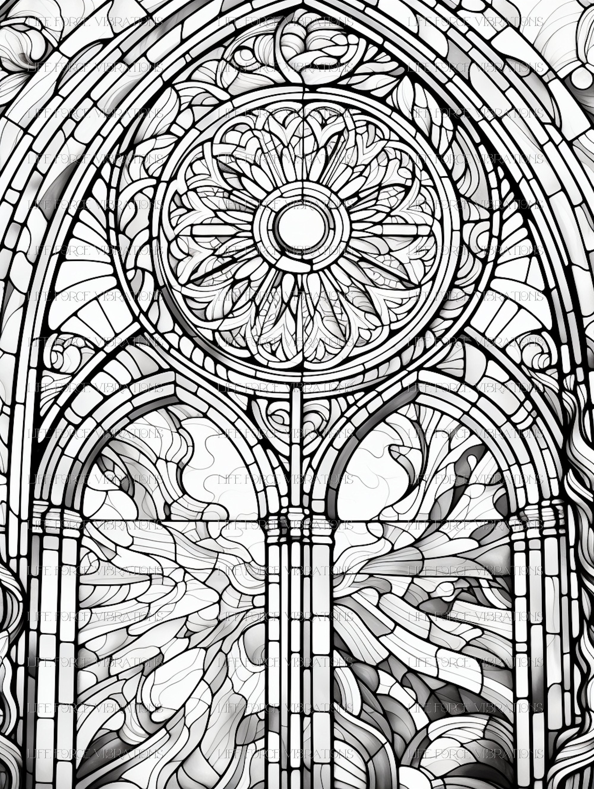 Libro imprimible para colorear Catedrales Sagradas Más de 50 - Etsy México