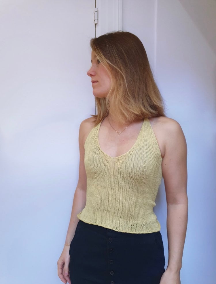 Halter Top Knitting Pattern - Etsy