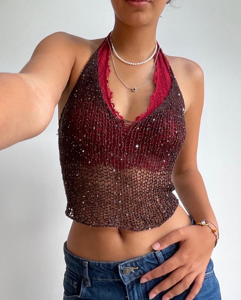 Halter Top Knitting Pattern - Etsy