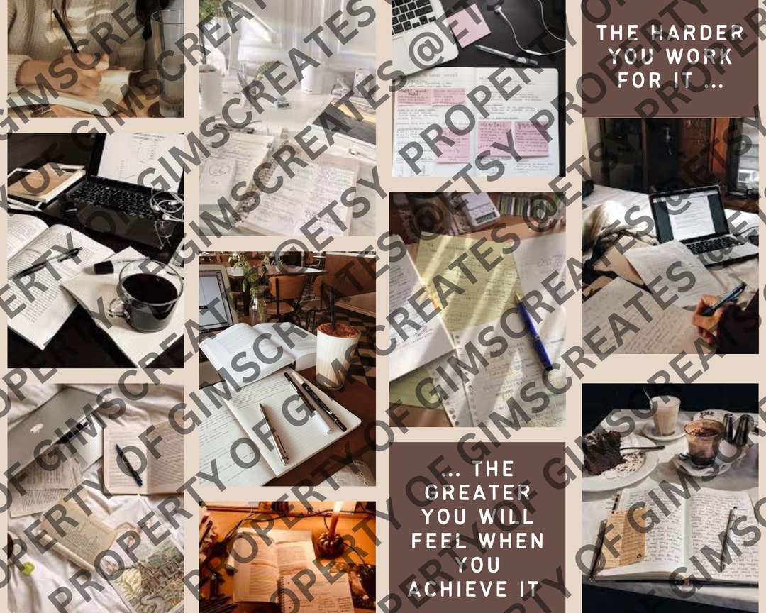 Study Motivation Desktop Wallpaper - Etsy