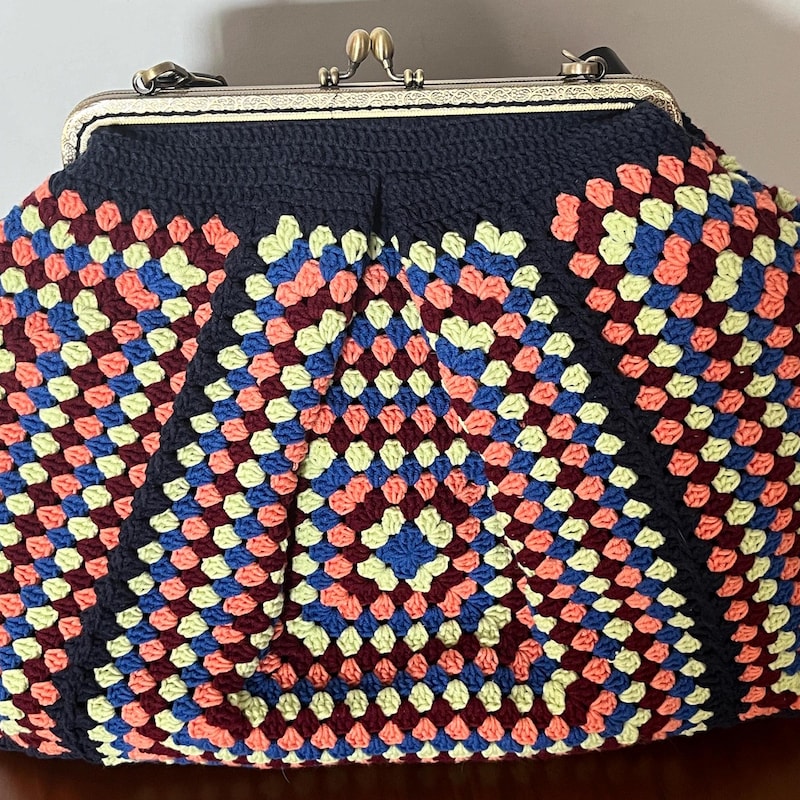 Kiss Lock Shoulder Bag Pattern - Etsy