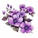 Violet Flower Tattoo Outline PNG Violet Flower Tattoo Flash Tattoo ...