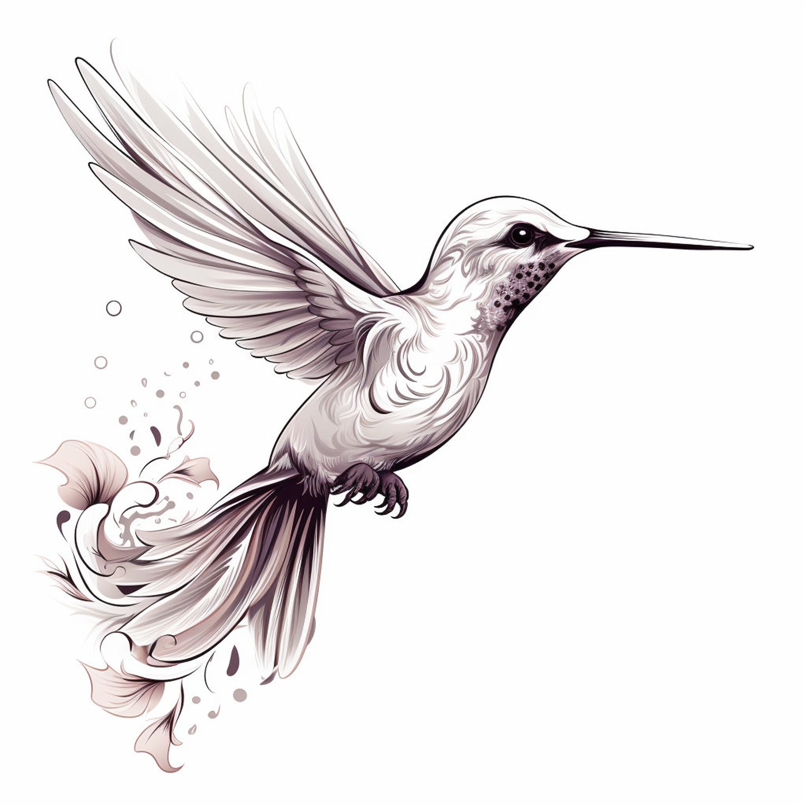 Hummingbird Tattoo | Simple Hummingbird Tattoos | Bird Tattoo | Tattoo ...