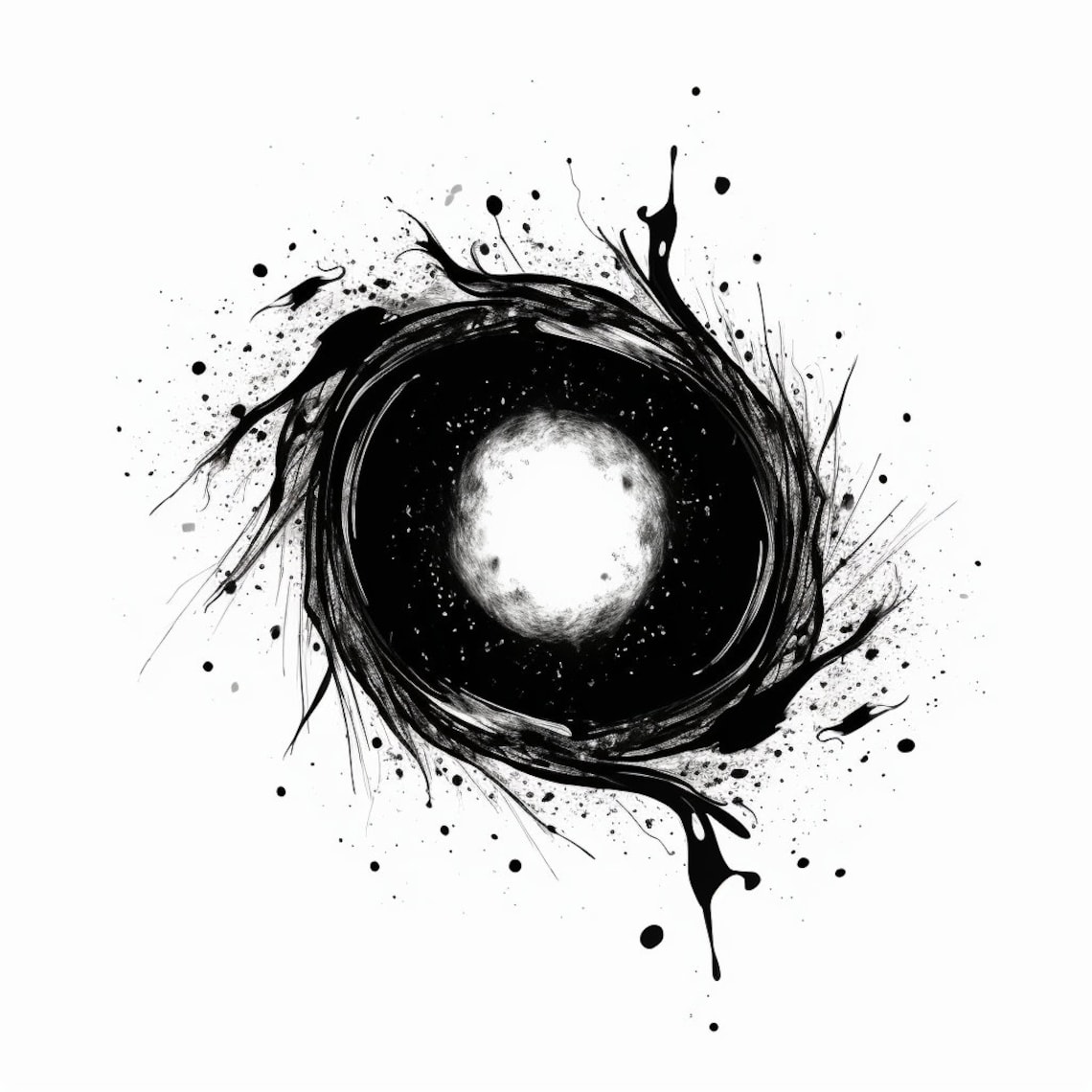Black Hole Tattoos, Black Hole Tattoo Ideas, Black Hole Tattoo Designs ...
