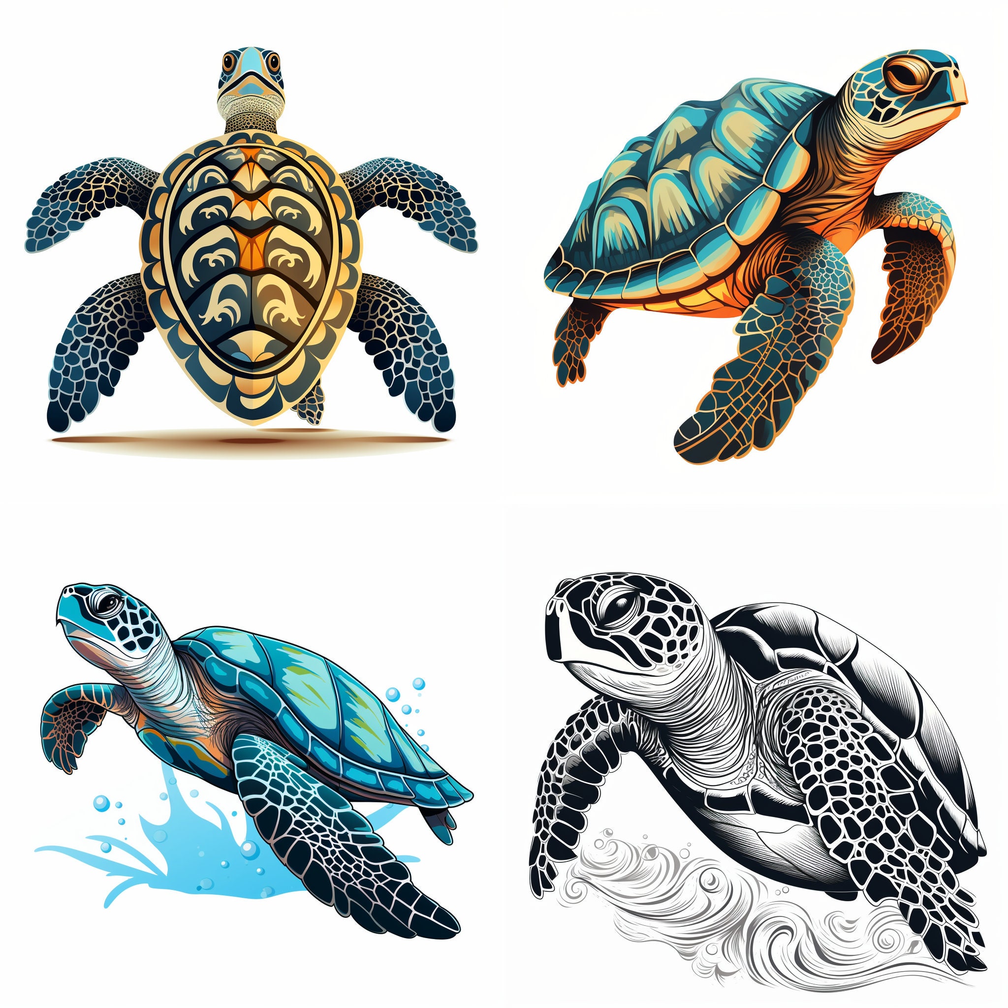 Sea Turtle Tattoo Watercolor Turtle Tattoo Small Sea Turtle Tattoo Simple Tribal Turtle Tattoo