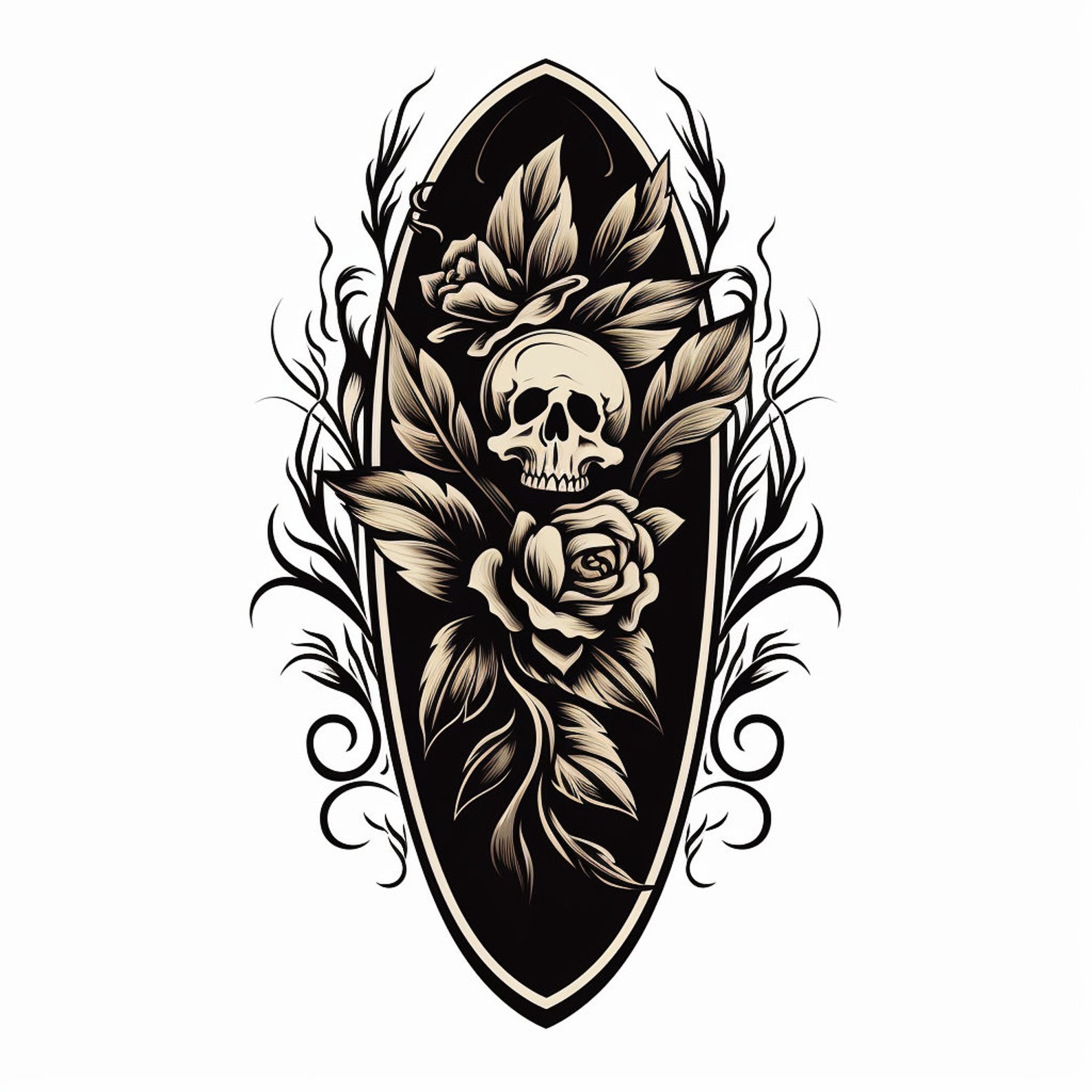 Black Coffin Tattoo PNG, Coffin Tattoo Ideas, Coffin Tattoo Design ...