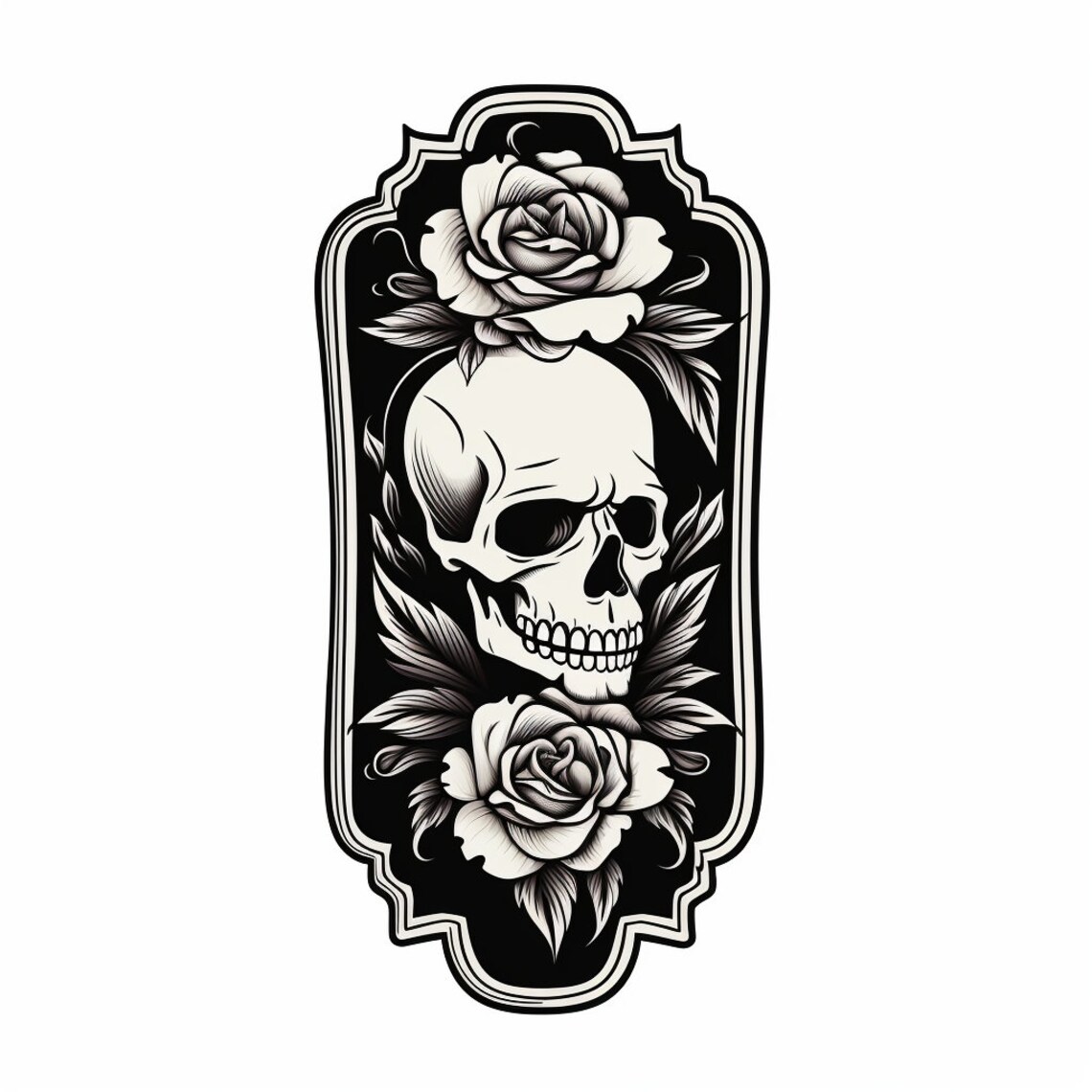 Black Coffin Tattoo PNG, Coffin Tattoo Ideas, Coffin Tattoo Design ...