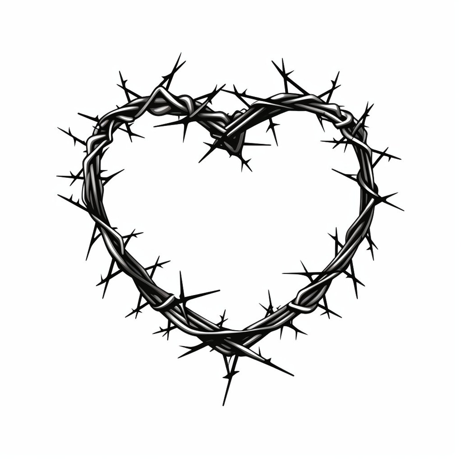 Karol G Heart Tattoo Karol G Tattoo Heart Karol G PNG Barbed Wire ...