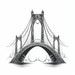 Bridge Tattoo | Tattoo Flash Digital Download | Simple Bridge Tattoo ...