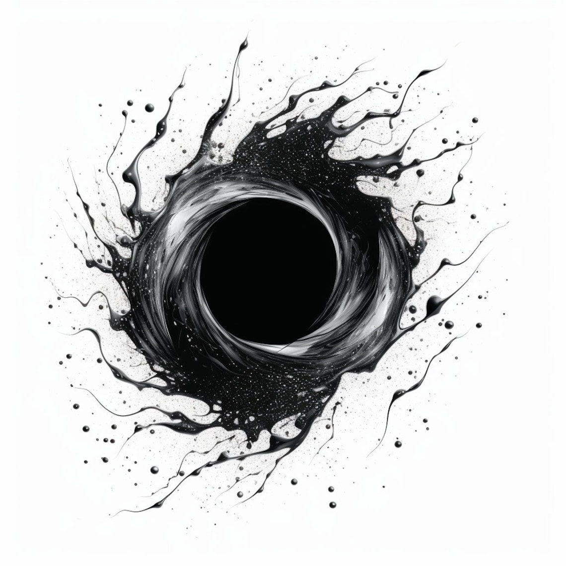 Black Hole Tattoos, Black Hole Tattoo Ideas, Black Hole Tattoo Designs ...