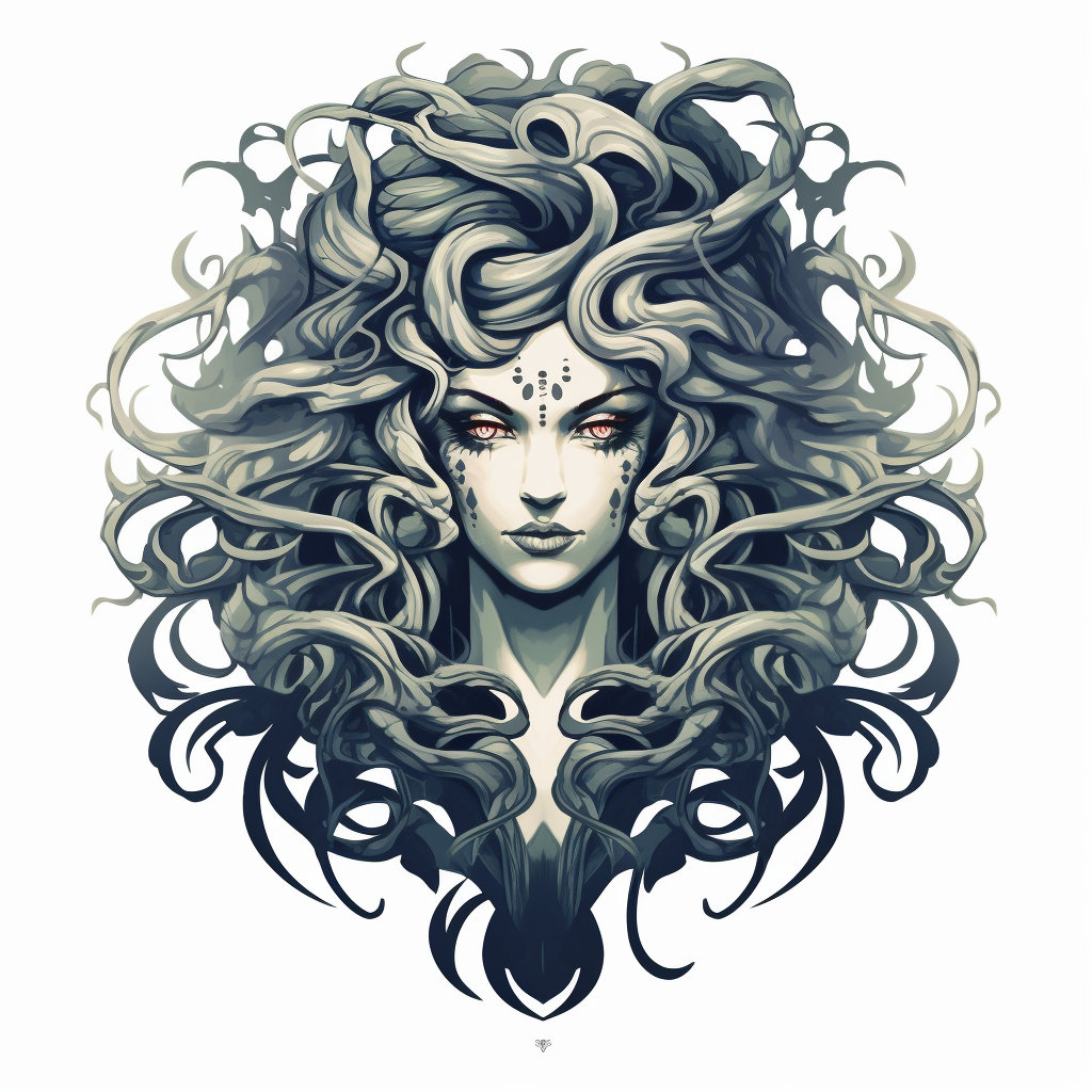 Medusa Tattoo | Tattoo Flash Digital Download | Medusa PNG Tattoo ...