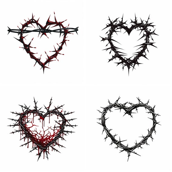 Tatuaggi A Forma Di Cuore Con Stampa Di Ghepardo Punto Di Pennellata