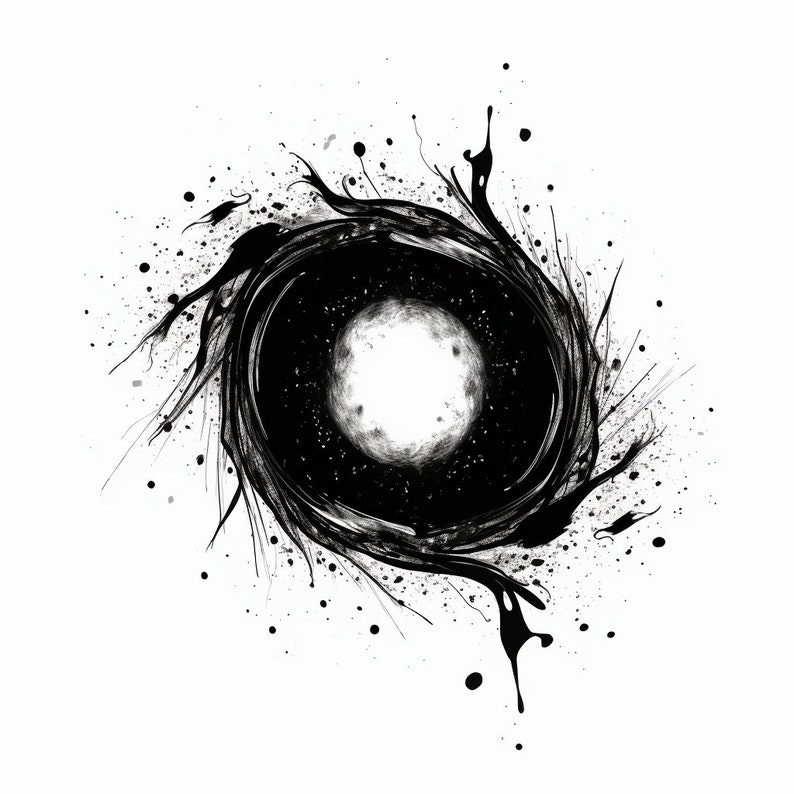 Black Hole Tattoos, Black Hole Tattoo Ideas, Black Hole Tattoo Designs ...