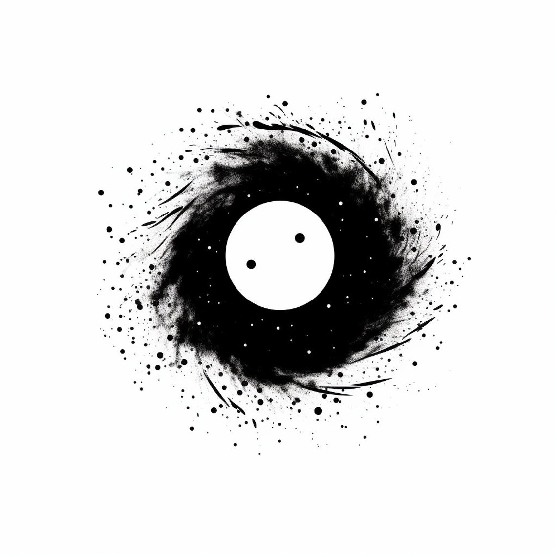 Black Hole Tattoos, Black Hole Tattoo Ideas, Black Hole Tattoo Designs ...