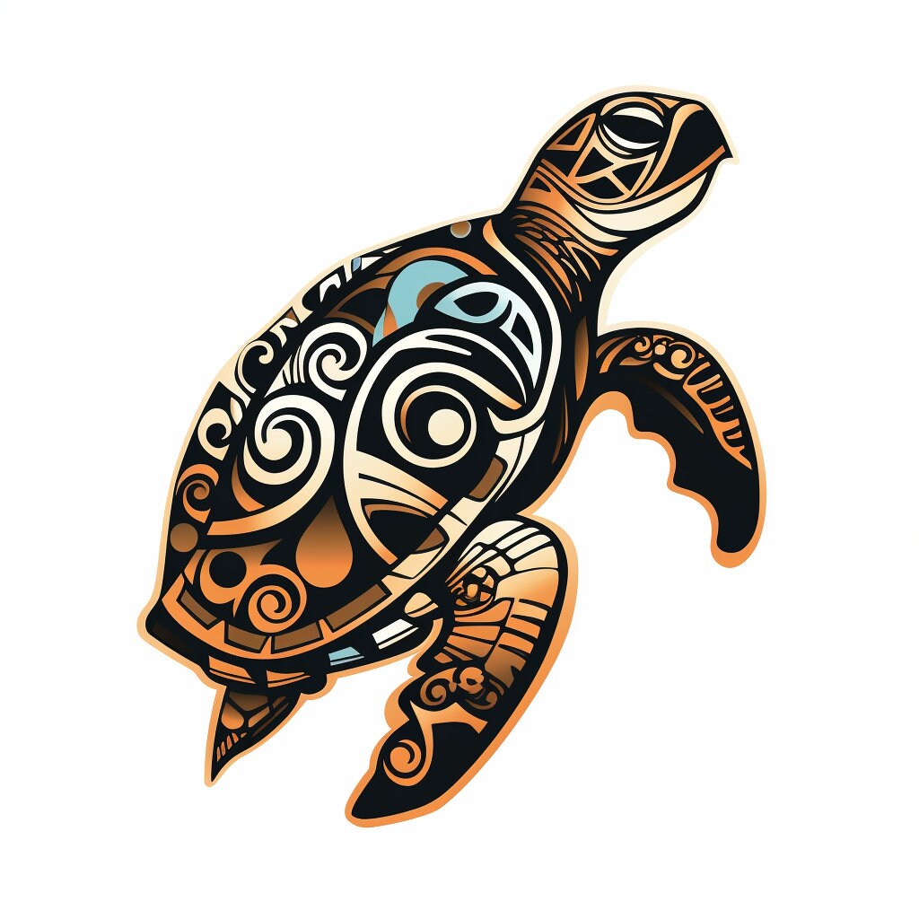 Sea Turtle Tattoo, Watercolor Turtle Tattoo Small Sea Turtle Tattoo, Simple Tribal Turtle Tattoo ...