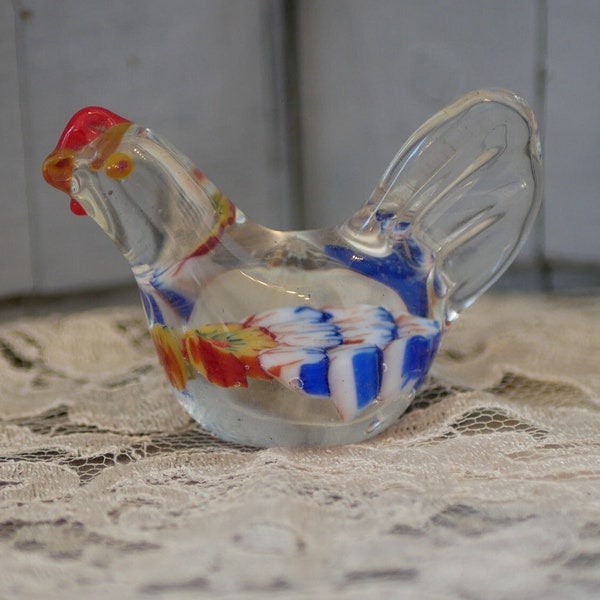 Glass Chicken - Etsy