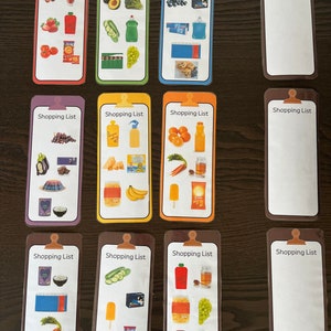Play and Learn Real Food Shopping: EYFS Vocabulary and Color Matching ...