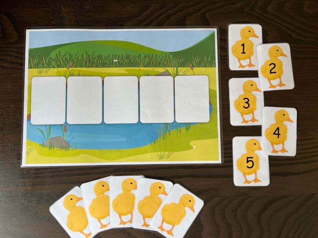 Nursery Rhyme, 5 Little Ducks, Circle Time, Nursery, EYFS, Toddler ...