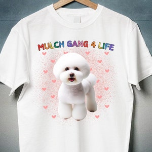 Mulch Gang 4 Life Shirt, Mulchmaxxing, Funny Puppy Dog Meme, Cringey ...