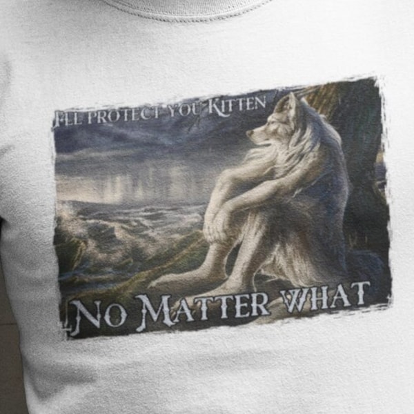 Wolf Ripping Shirt - Etsy