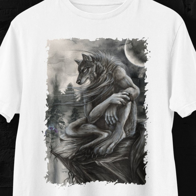 Werewolf Ripping Shirt - Etsy